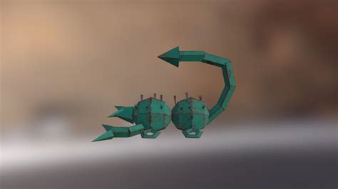 Scorpion Bot 3d Model By Immovableobject [c6717e4] Sketchfab