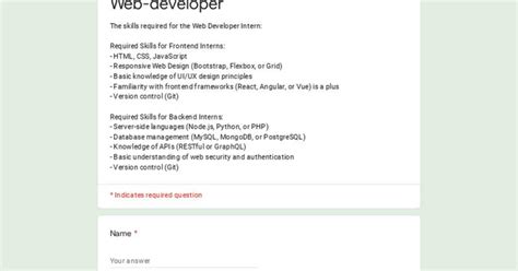 gudsky on linkedin web developer