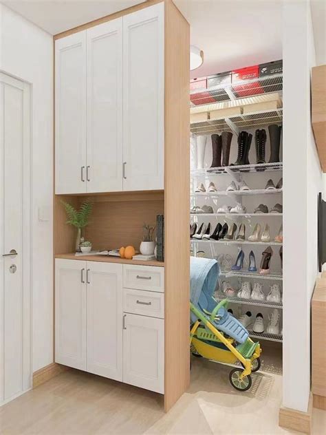 入户玄关如何扩容？800库储物间，小户型收纳的王者！ 知乎