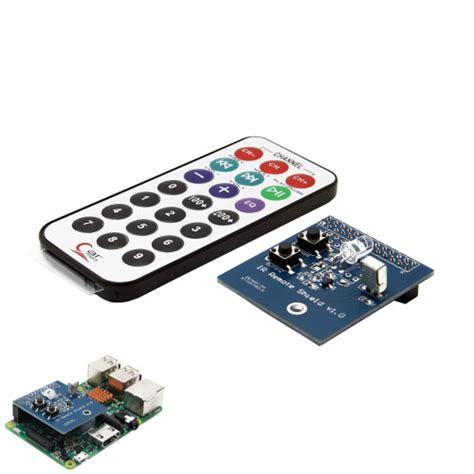 ir infrared receiver and transmitter expansion board for raspberry pi