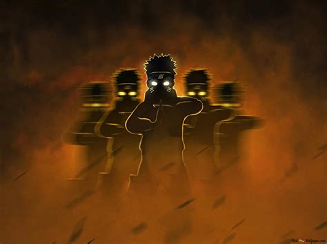 Naruto Shadow Clone Jutsu 4k Wallpaper Download