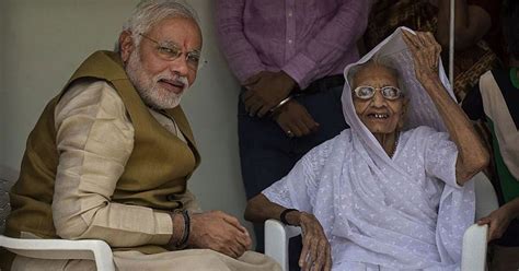 Pm Modis Mother Heeraben Modi Passes Away Cremated
