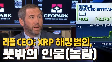 리플 비트코인 이더리움 리플 설립자 Xrp 해킹 탈취자 밝혀냈다” Youtube