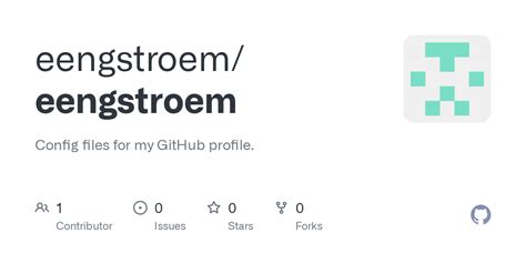 Github Eengstroem Eengstroem Config Files For My Github Profile