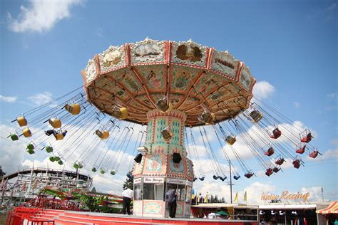 Puyallup Fair Swings Classic Amusement Park Swings At The Flickr
