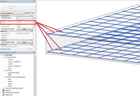solved problems with using area reinforcement in revit structure 2014