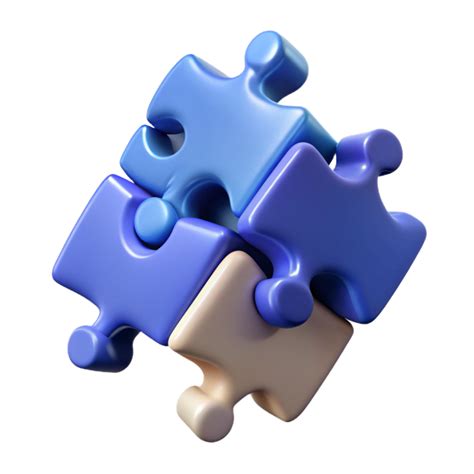 Heap Of Puzzle Pieces 3d Render 48719756 Png