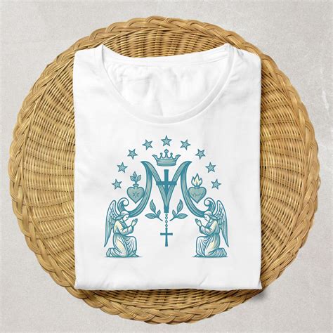 Auspice Of Mary Clipart Marian Monogram Png  Catholic M Symbol