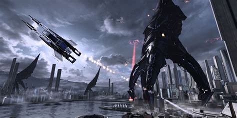 Mass Effect Reaper Built Out Of Lego Needs No Calibration