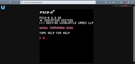 Pico 8 Educational Edition Survival Guide