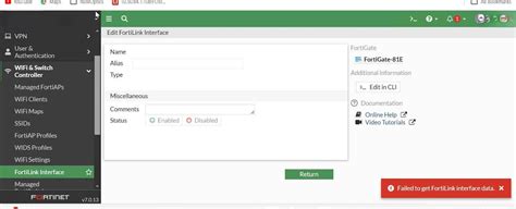 How To Fix Unable To Configure Fortilink Failed To Get Fortilink Interface Data Error Pupuweb