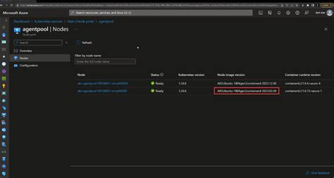 upgrading aks node image version roy kim on azure and microsoft 365