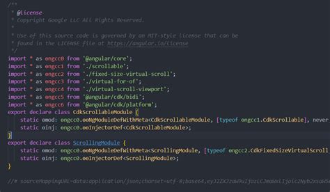 Angular9 Cdk Virtual Scroll Viewport Is Not A Known Element 报错解决方案 Rao 博客园