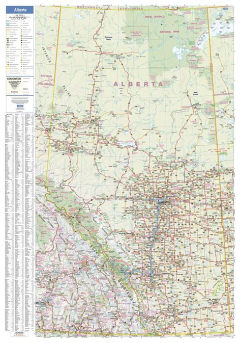 Detailed Map Of Alberta Free Printable Alberta Maps
