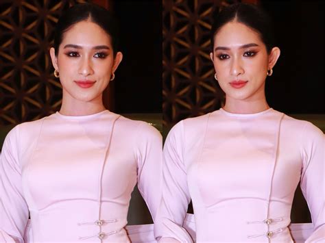 အိမ်စည် ရဲ့ ပန်းနုရောင် အကယ်ဒမီပွဲတက် ဖက်ရှင်