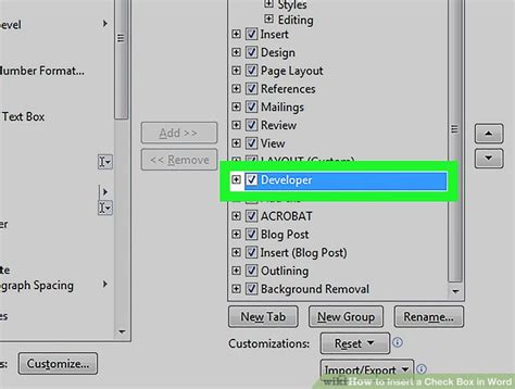 How To Insert A Check Box In Word 10 Steps With Pictures