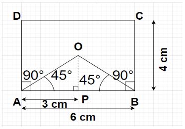 Construct A Rectangle ABCD Of Length Cm And Breadth Cm Construct Angle Bisectors Of