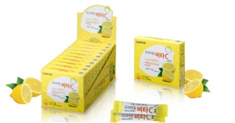 일양약품 프리미엄 비타c 레몬맛 출시