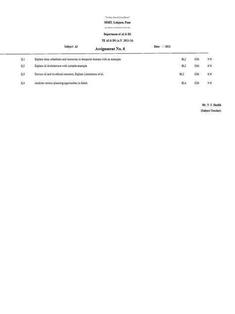 Assignment 6 Unit6 Ai Pdf