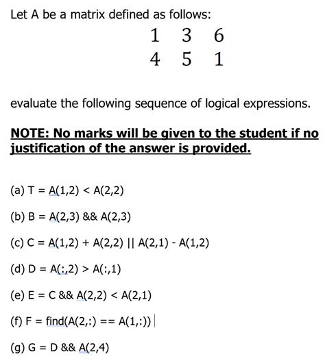 Solved Let A Be A Matrix Defined As Follows Chegg Com