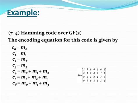 Ppt Linear Block Codes Powerpoint Presentation Id583570