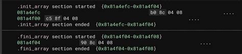 recognize libc constructor and destructor arrays · issue 4153