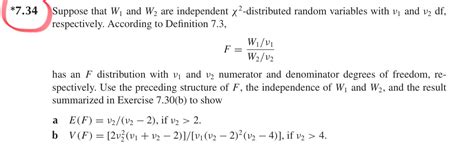 solved suppose that w1 and w2 are independent χ2 distributed