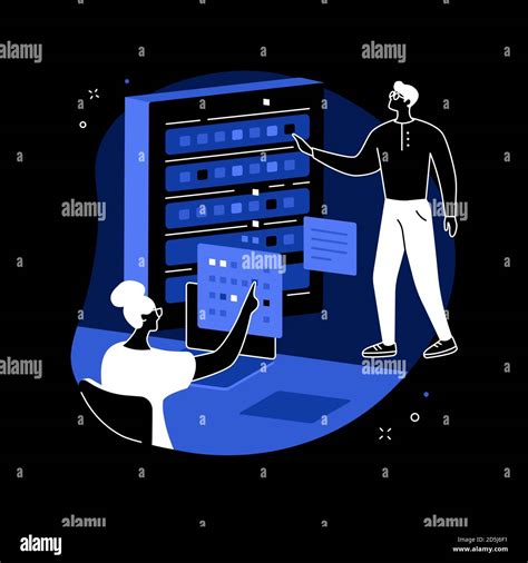 Big Data Engineering Abstract Concept Vector Illustration Stock Vector