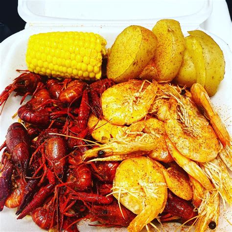 Corn Crawfish Shrimp And Taters R FoodPorn