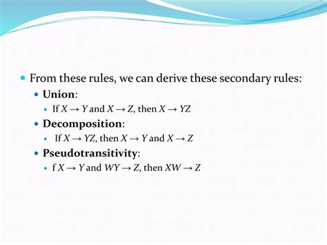 Functional Dependencies And Normalization Pptx