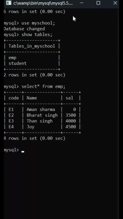 Like All Mysql 💫🔥 Shortsvideo Short Shorts Coder Codinglife Code Mysql 🔥 🔥💫 Youtube
