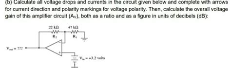 [answered] B Calculate All Voltage Drops And Currents In The Circuit Kunduz