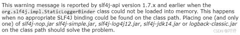 Slf4j Failed To Load Class “orgslf4jimplstaticloggerbinder”slf4j