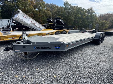 New 2025 Diamond C Lpx208 22 Equipment Trailer Winch Plate Max Ramps