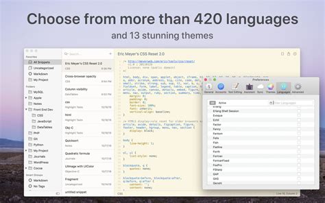 SnippetsLab Công cụ quản lý Code cho Developer Maclife Everything