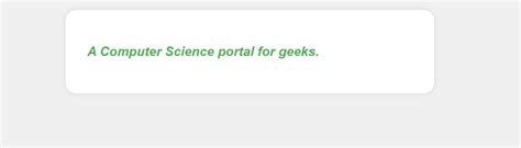 How To Combine Bold And Italic In Css Geeksforgeeks