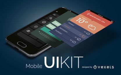 Mobile UI Kit Vector Download