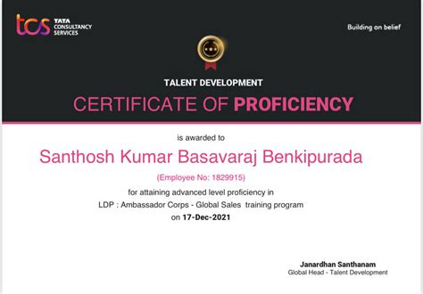 Santhosh Kumar B B On Linkedin Happy To Share Successfully