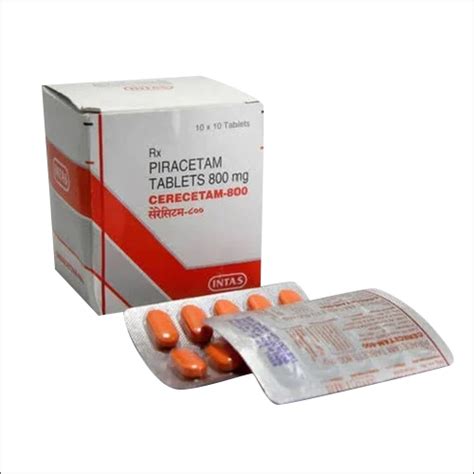 Piracetam And Cerecetam 800 Mg And 400 Mg Tablets Advanced Cognitive