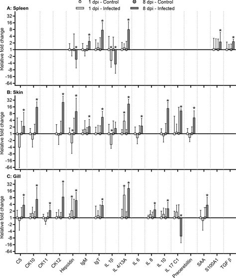 Gene Expression Analysis Relative Fold Change Was Calculated As Download Scientific Diagram