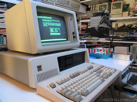Personal Computer Ibm 5160 And Monitor Ibm 5151 Nightfall Blog