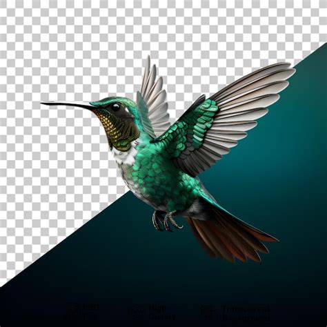 투명한 배경에 고립된 콜리버드 Png 파일을 포함합니다 프리미엄 Psd 파일