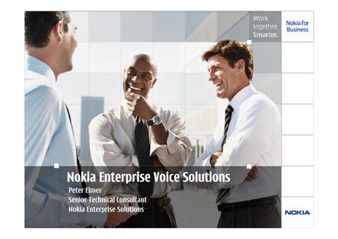 PDF Nokia Enterprise Voice SolutionsSecure Corporate Intranet PSTN