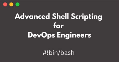 Priyanka Varshney On Linkedin Advanced Linux Shell Scripting