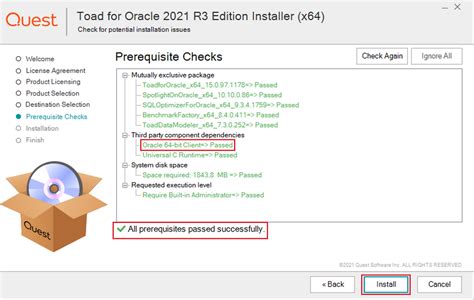installing oracle instant client and toad in windows operating system
