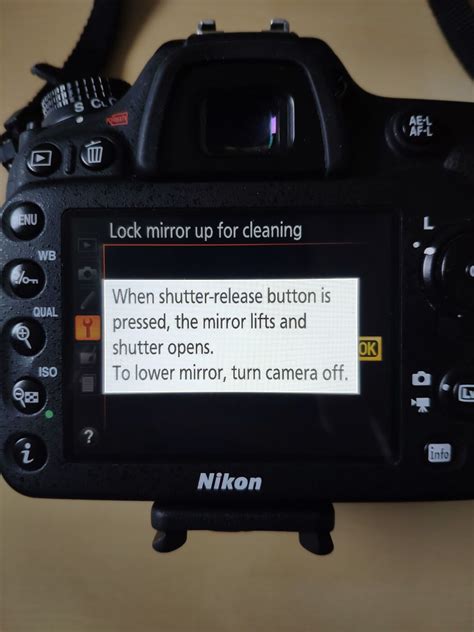 How To DSLR APS C Sensor Cleaning Nikon Camera Example