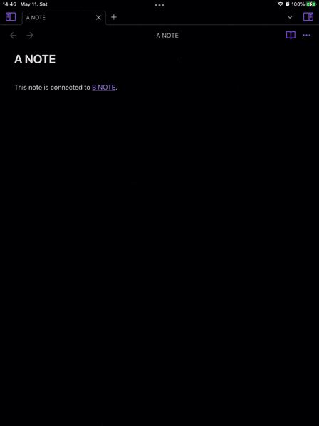 Ipados Global And Local Graph And Other Goodies In Both Sidebars