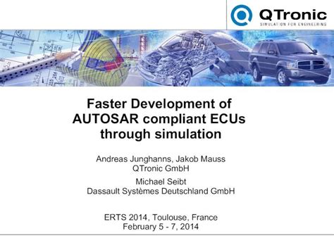 Pdf Faster Development Of Autosar Compliant Ecus · Pdf Fileautosar