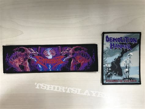 Demolition And Dismember Patch Tshirtslayer Tshirt And Battlejacket