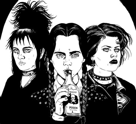 Lydia Wednesday Nancy Louise Zergaeng Pomeroy Illustration